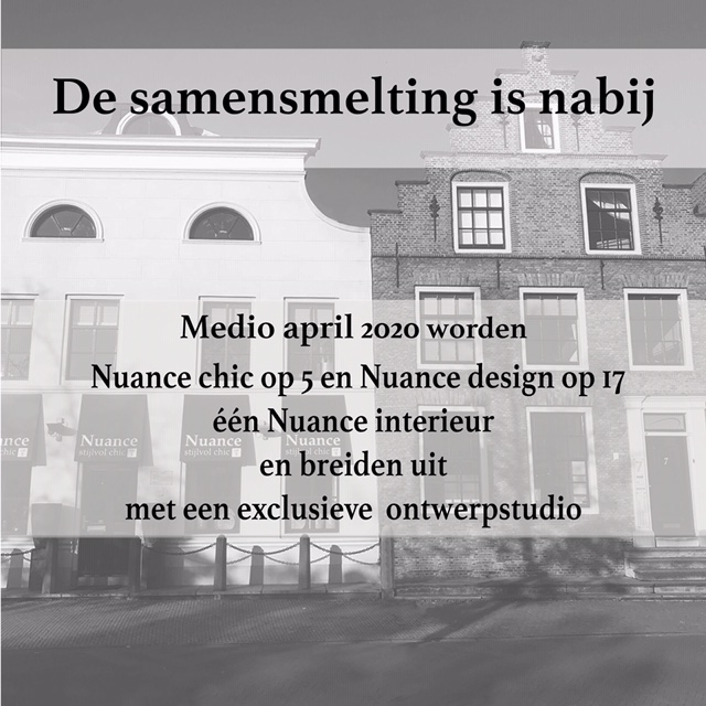 De samensmelting - Nuance Interieur